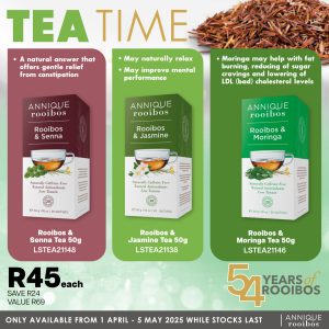 ANNIQUE Rooibos and Herbs - Rooibos and Senna Tea 50g – Rooibos and co.