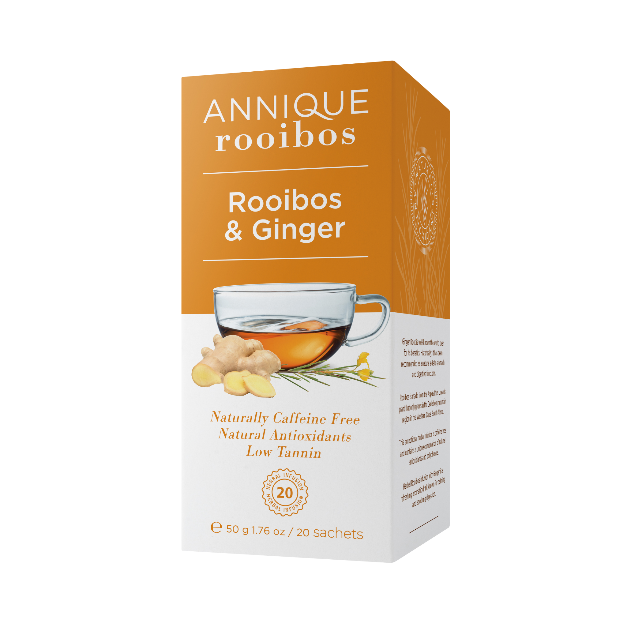 ANNIQUE Rooibos and Ginger Tea 50g – Rooibos and co.
