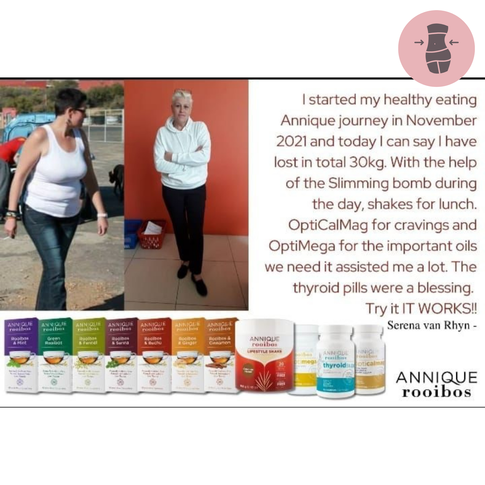 Annique Herbal Tea Mini Slimming Bomb | 5-piece set – Rooibos and co.